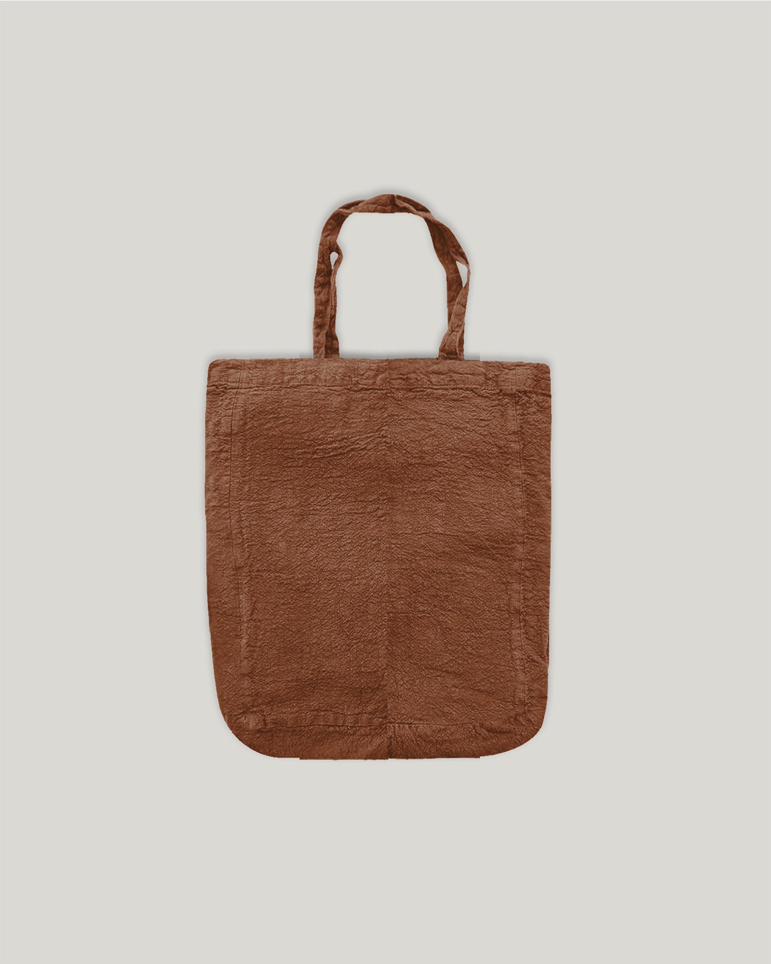 French raw linen tote bag – Imparfaite
