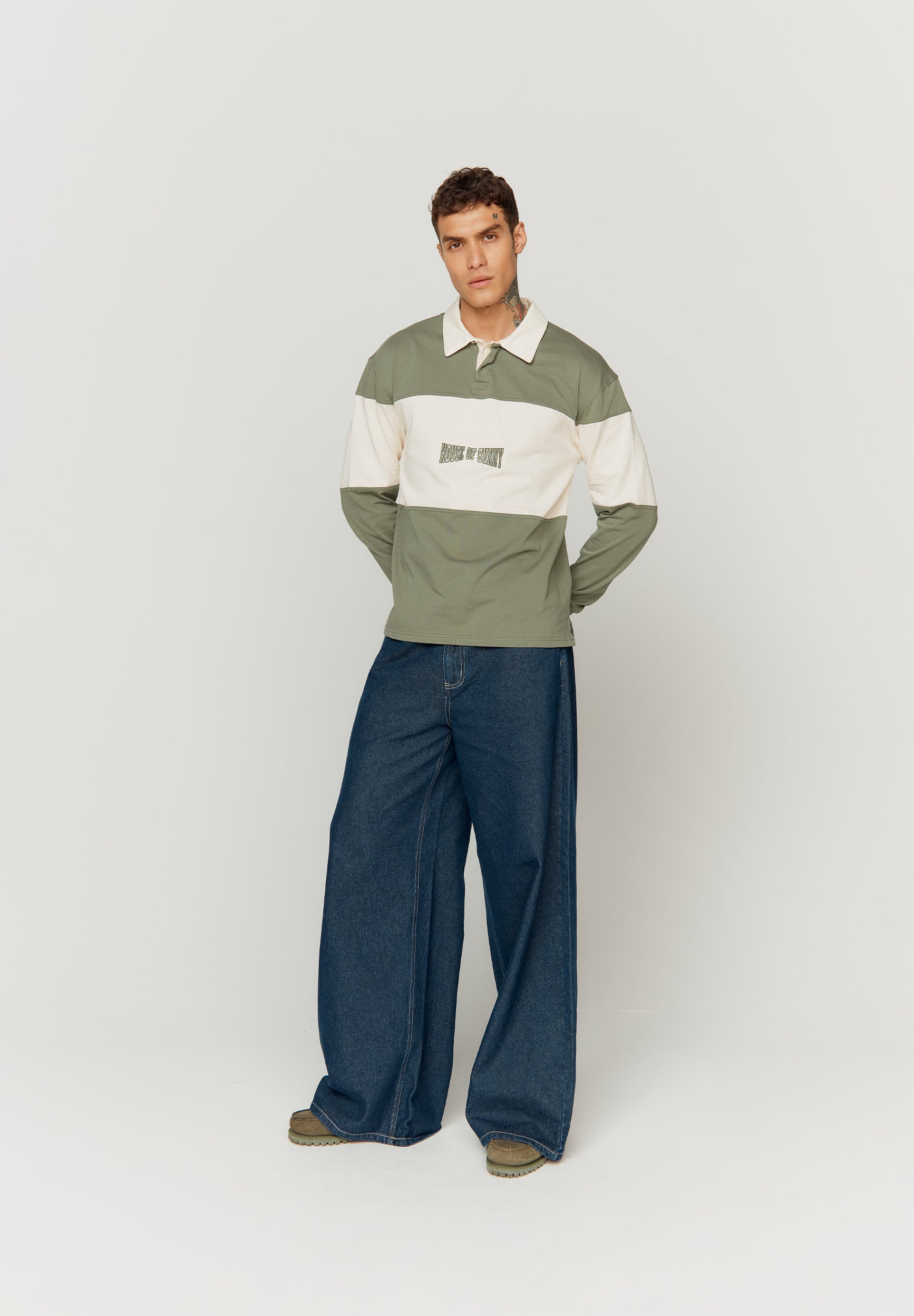 POWER LOGO BUTTON UP – Imparfaite